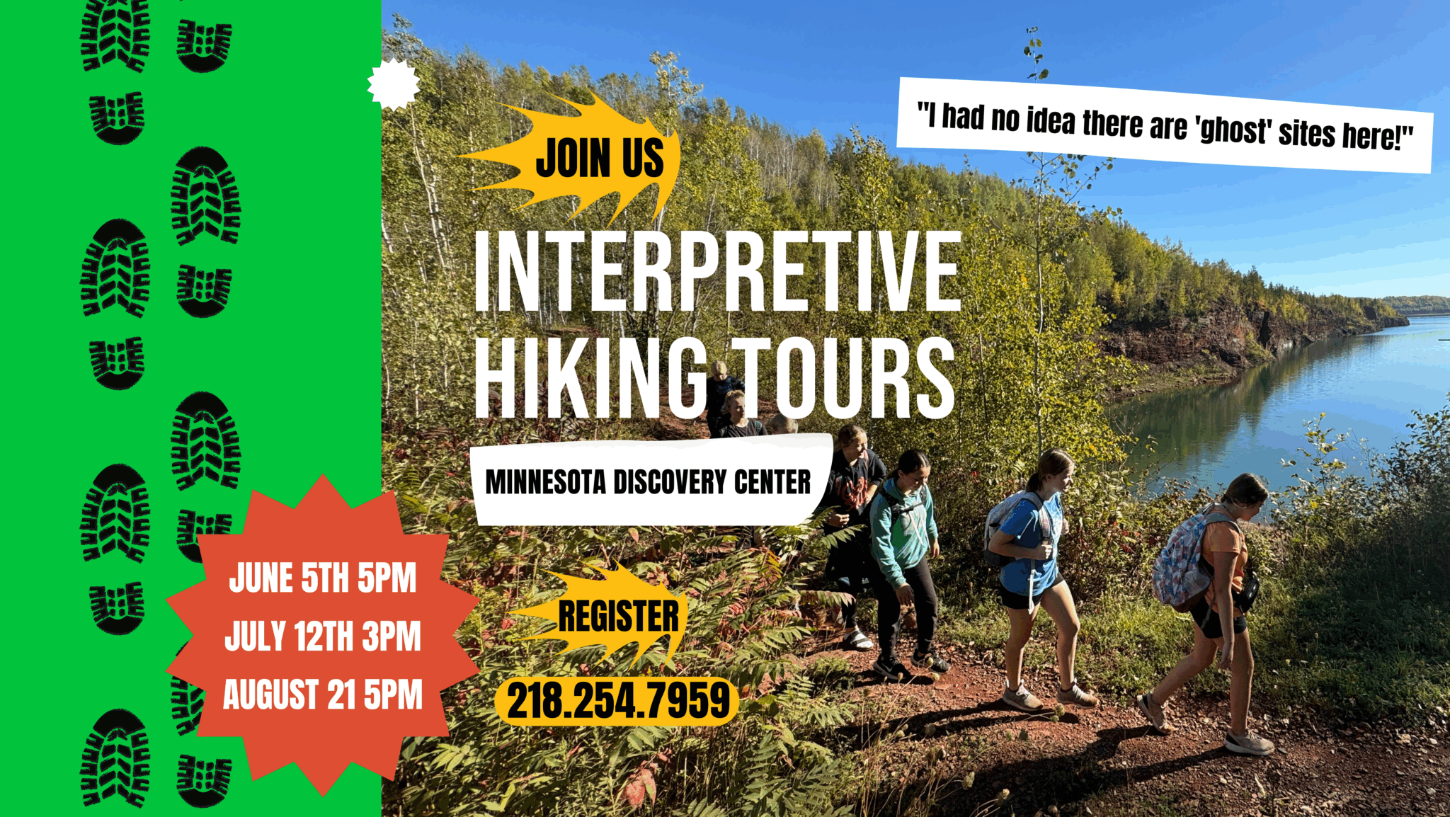 Interpretive Tour: Hiking